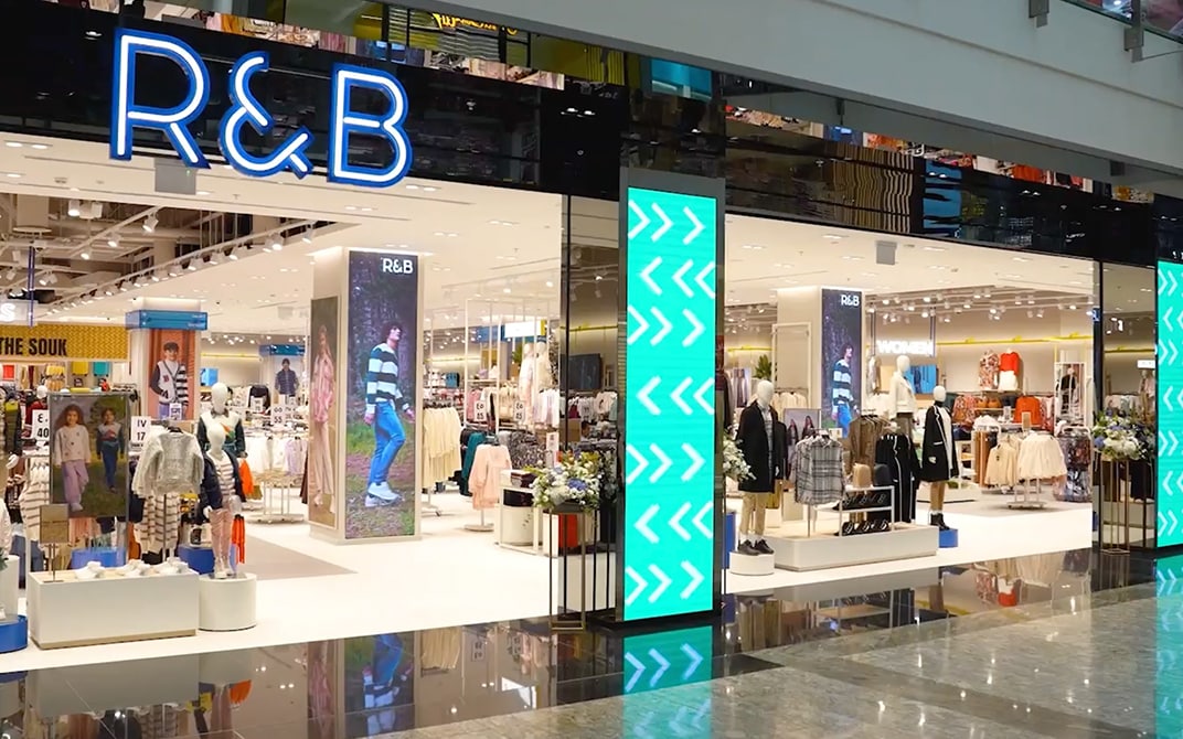R&B - Fashion Store for Men & Women in Dubai | City Center Mirdif
